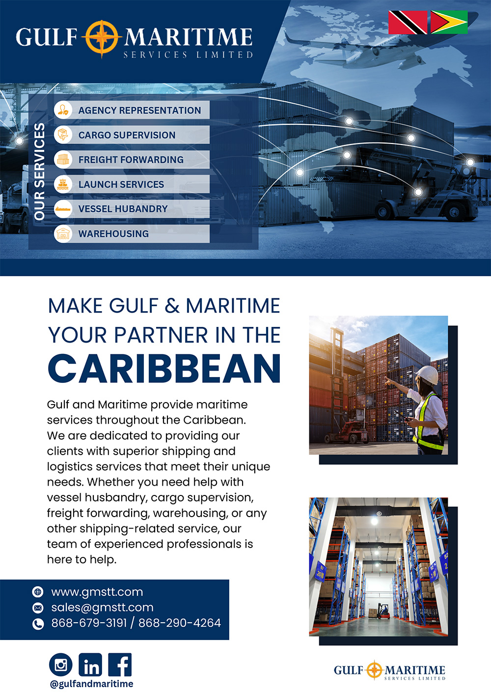 GULF & MARITIME SERV. LTD – Tier 3 Sponsor – The Shipping Association ...