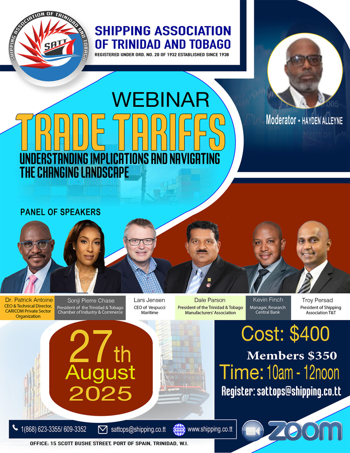 Webinar: Trade Tariffs: Understanding Implications And Navigating The Changing Landscape – The ...