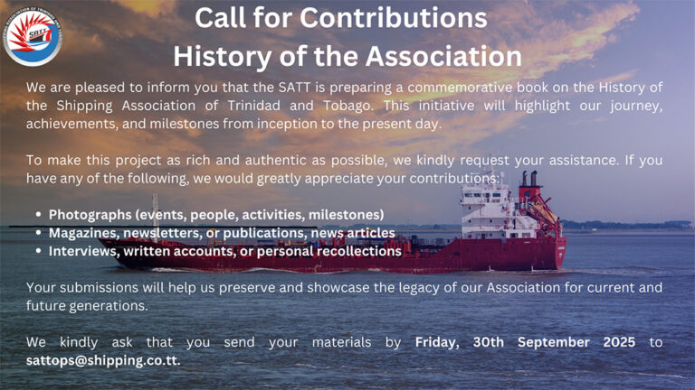 PORT AUTHORITY OF T&T – Cocrico – The Shipping Association of Trinidad ...